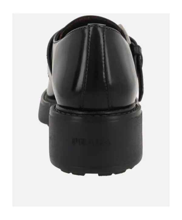Prada Round Toe Lace-up Shoes