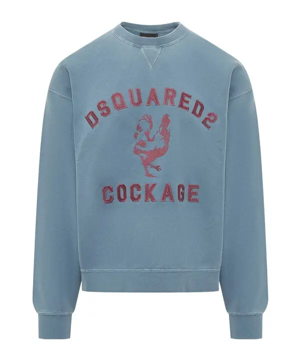 Dsquared2 Crewneck Sweatshirt With Logo Detail