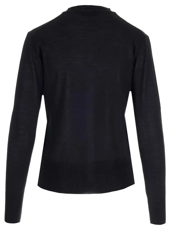 VIVIENNE WESTWOOD Orb Embroidered Buttoned Cardigan