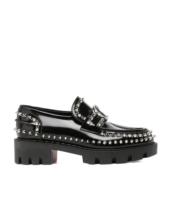 CHRISTIAN LOUBOUTIN Riveted Love Loafers