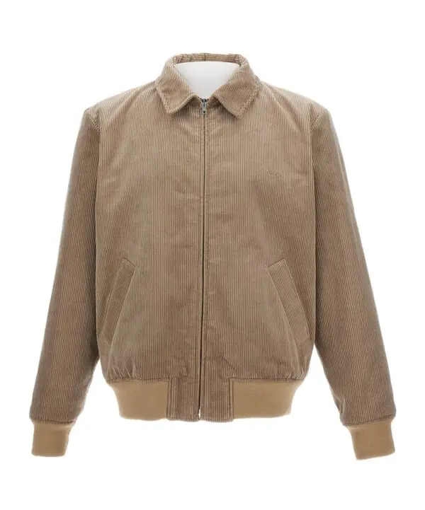 A.p.c. Corduroy Zip-fastening Jacket - Brown