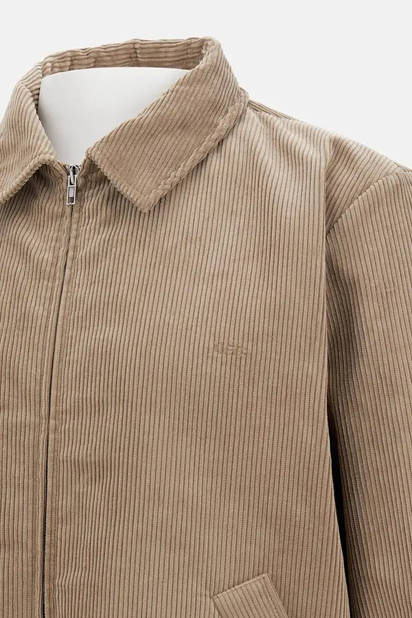 A.p.c. Corduroy Zip-fastening Jacket - Brown