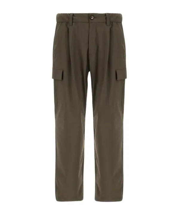Herno Cargo Pants With Utility Pockets - Brown