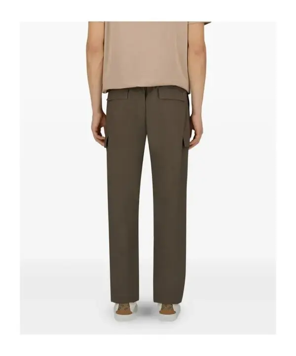 Herno Cargo Pants With Utility Pockets - Brown