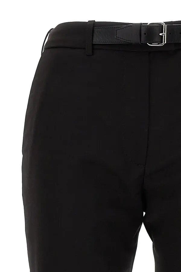 16Arlington Slim-cut Belted Trousers