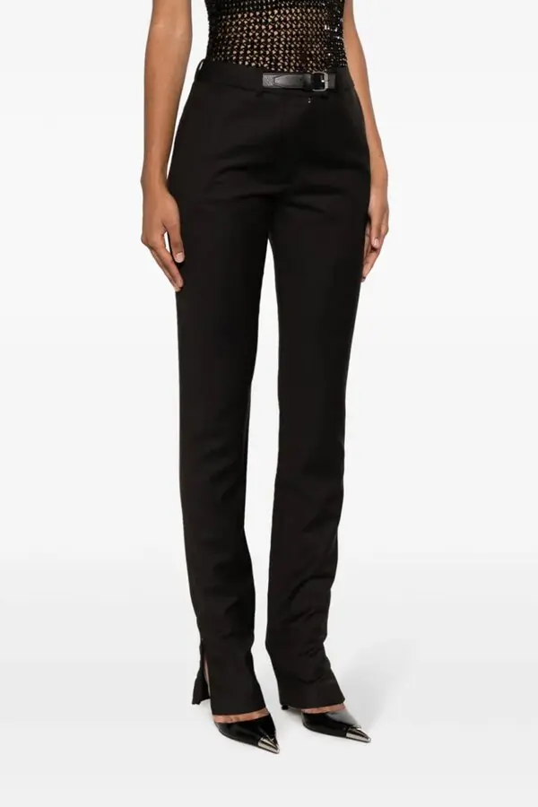 16Arlington Slim-cut Belted Trousers