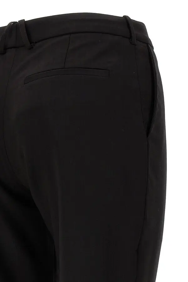 16Arlington Slim-cut Belted Trousers