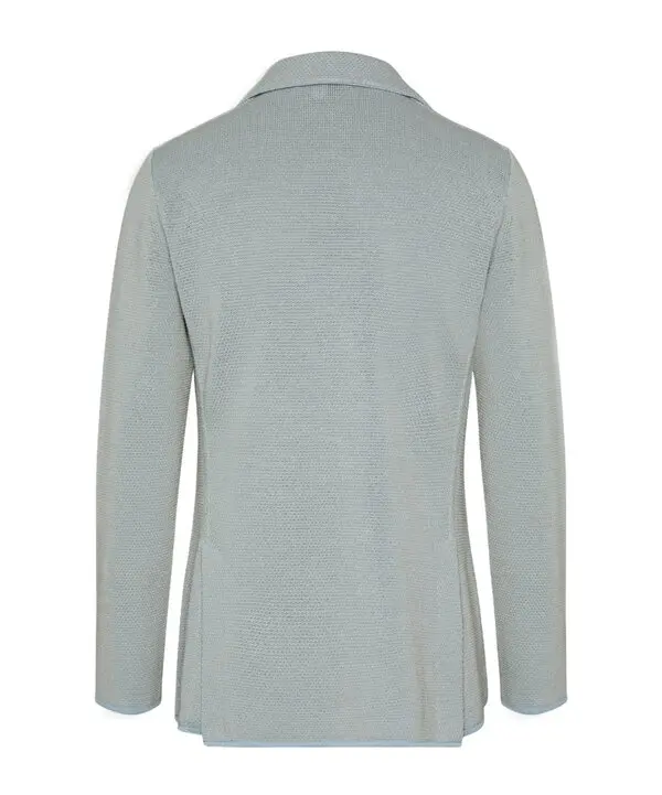 LARDINI Piped Blazer - Gray