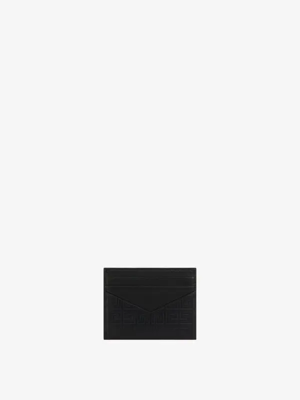 Givenchy Logo Printed Card Holder - Black