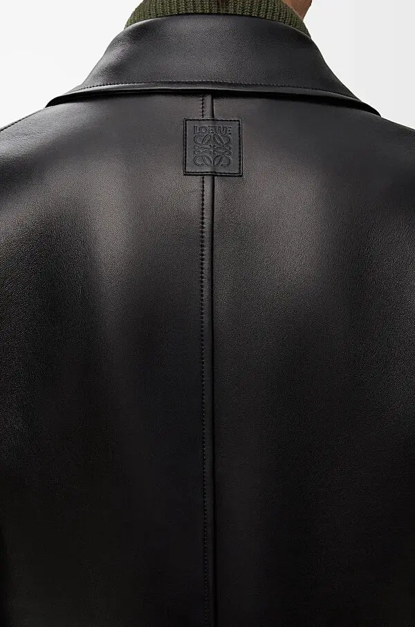 Loewe Belted Leather Jacket
