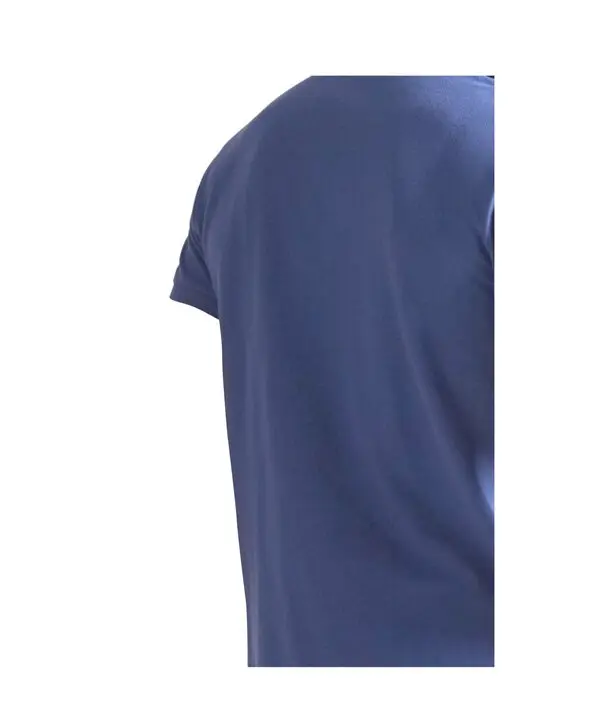 Polo Ralph Lauren Logo Embroidered Short-sleeved Polo Shirt - Blue