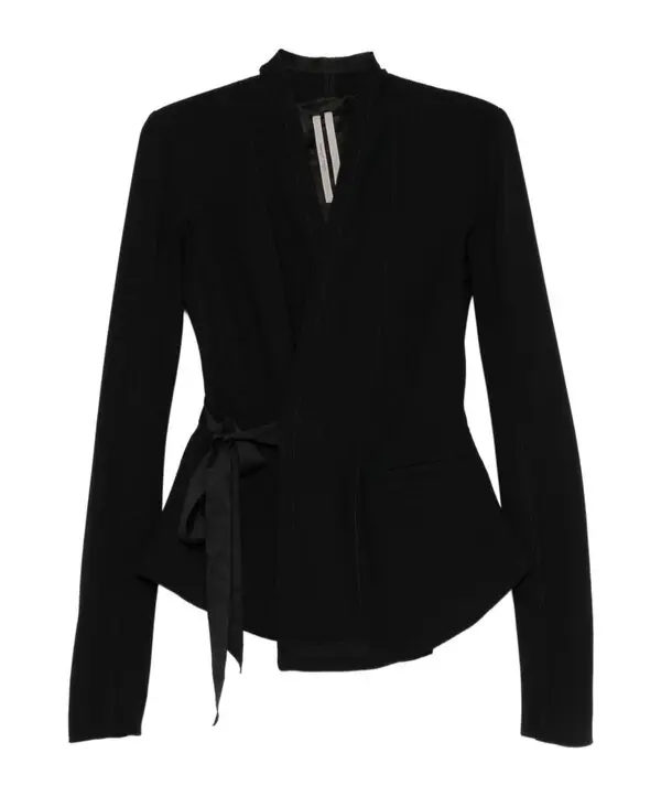 Rick Owens Wrapped Jacket - Black