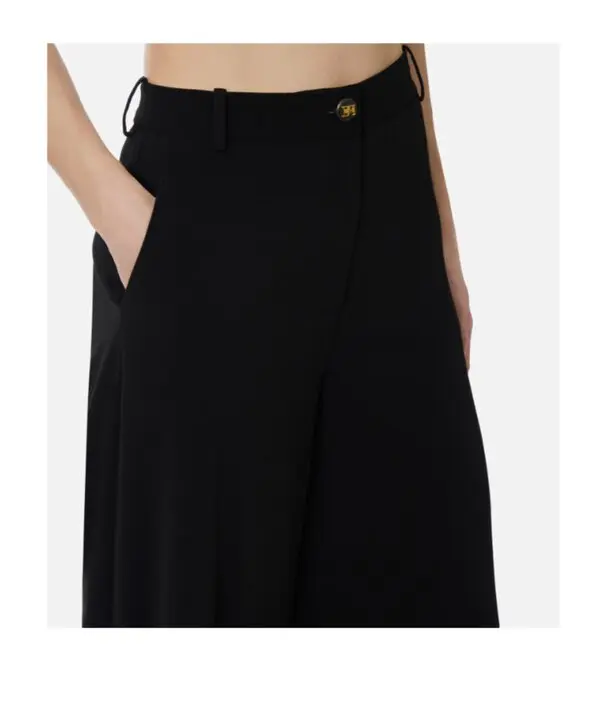 Elisabetta Franchi Lightweight Crêpe Trousers