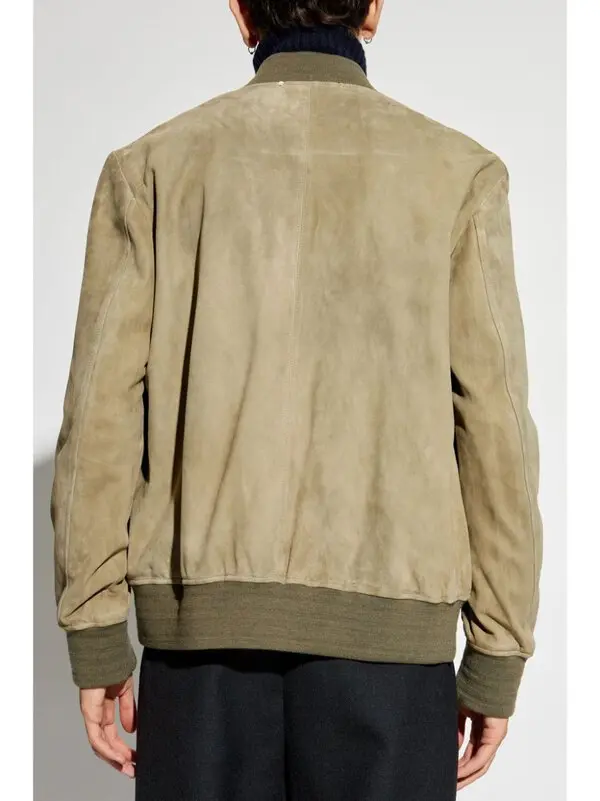 Paul Smith Zip-up Bomber Jacket - Nude