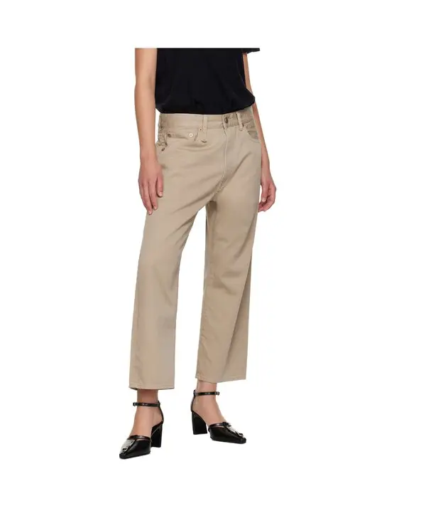 R13 X-bf" Bootcut Jeans - Nude