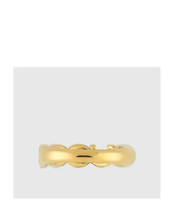 Gucci Logo Plaque Ring