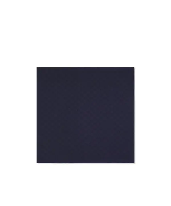 Gucci Gg Silk Cotton Pocket Square - Blue