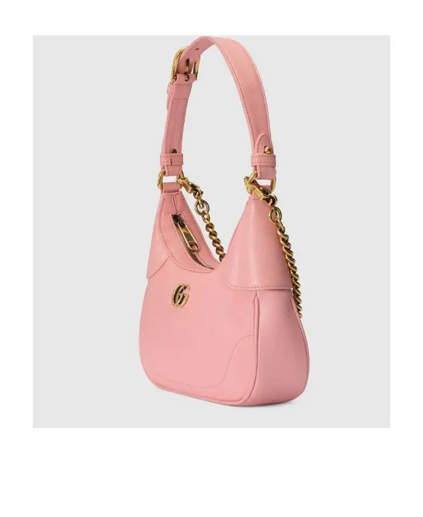 Gucci Aphrodite Small Shoulder Bag With Double G Logo Plaque