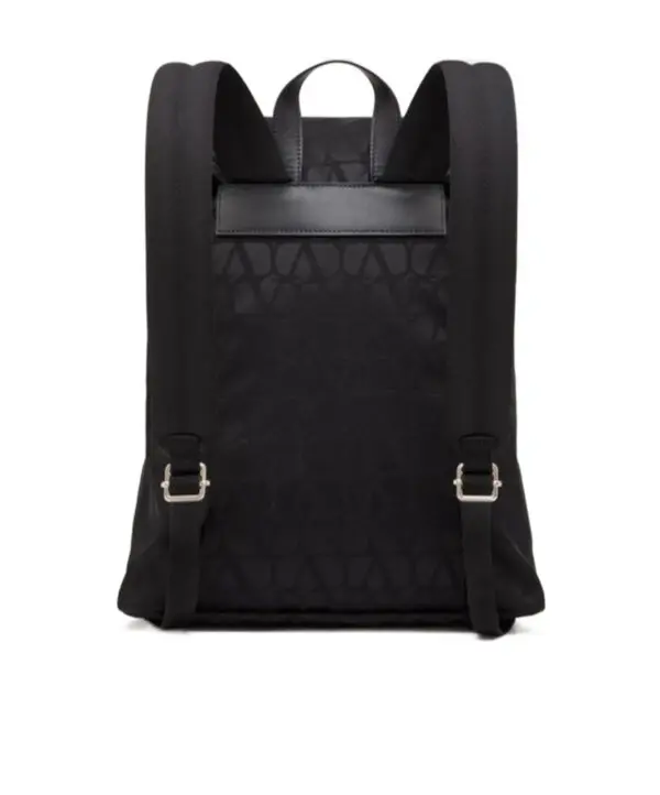 Valentino Garavani Iconographe Buckled Drawstring Backpack