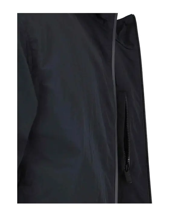 Burberry Logo Printed Zip-up Hoodie