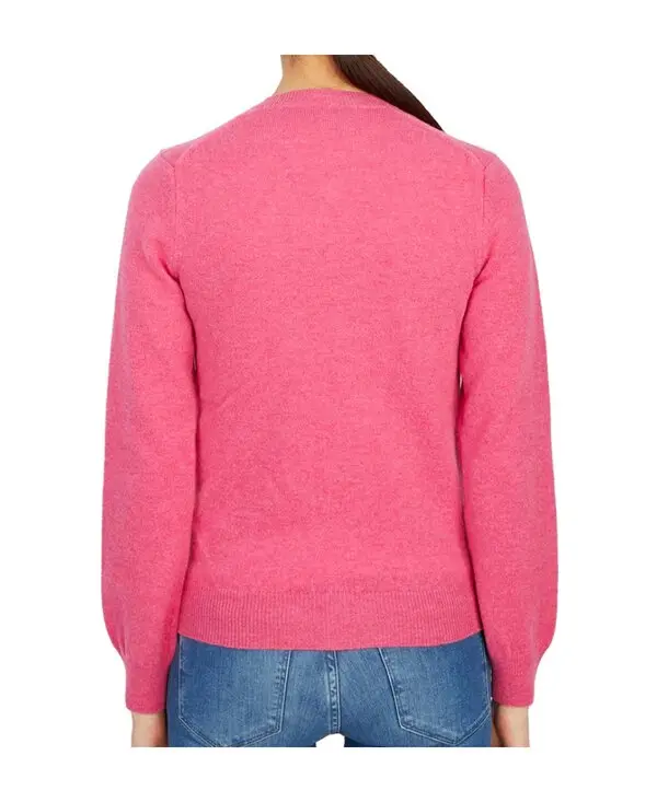 Play Comme Des Garcon Round Neck Knitted Cardigan