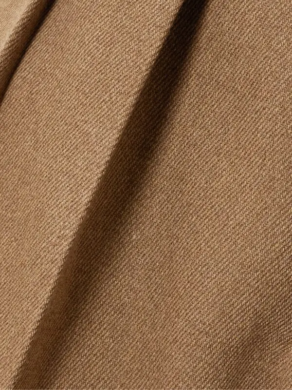 Loro Piana Rodger Pleated Wool Trousers