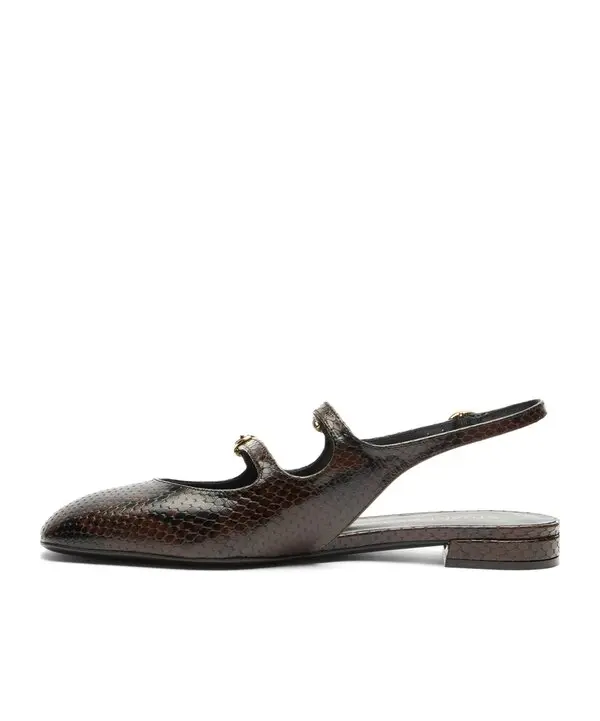 STUART WEITZMAN Benni Mj Slingback Flats