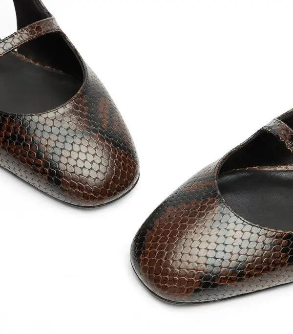 STUART WEITZMAN Benni Mj Slingback Flats