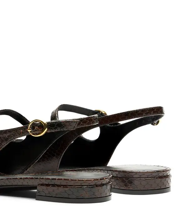 STUART WEITZMAN Benni Mj Slingback Flats