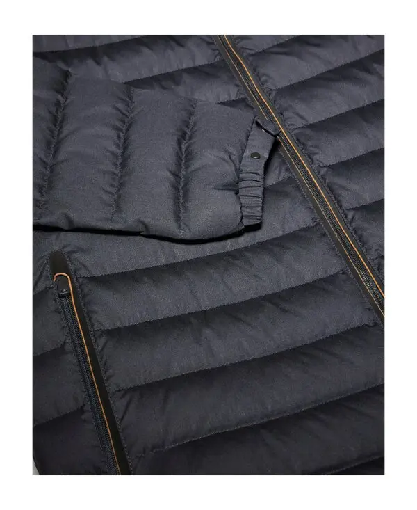Zegna Hooded Padded Jacket - Navy Blue