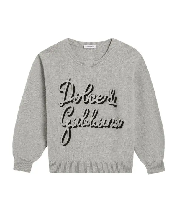 Dolce & Gabbana Logo Detail Sweater