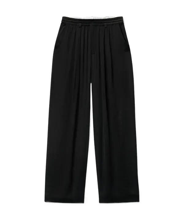 Alexander Wang Wide Leg Pleated Trousers