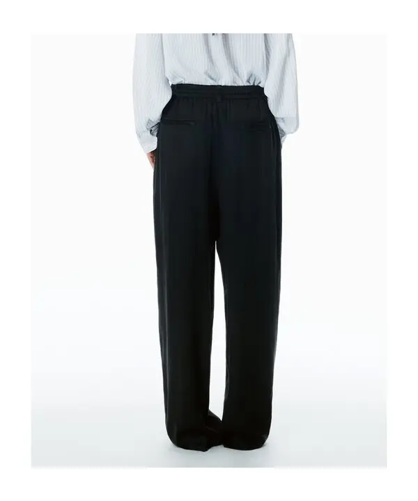 Alexander Wang Wide Leg Pleated Trousers