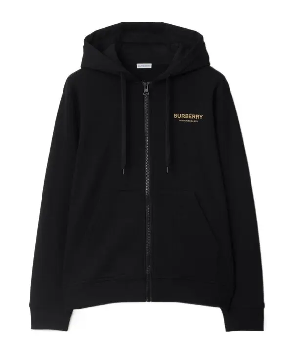 Burberry Cotton Zip Hoodie