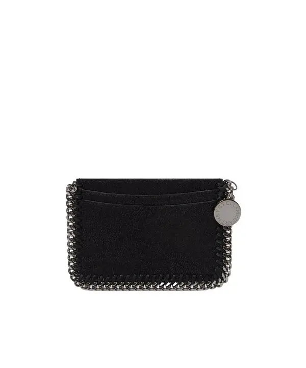 Stella McCartney Falabella Zipped Cardholder - Black