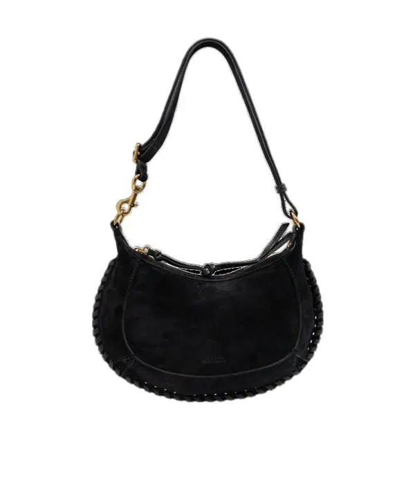 Isabel Marant Étoile Oskan Zipped Shoulder Bag - Black