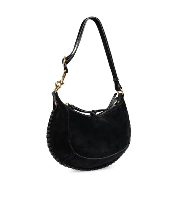 Isabel Marant Étoile Oskan Zipped Shoulder Bag - Black