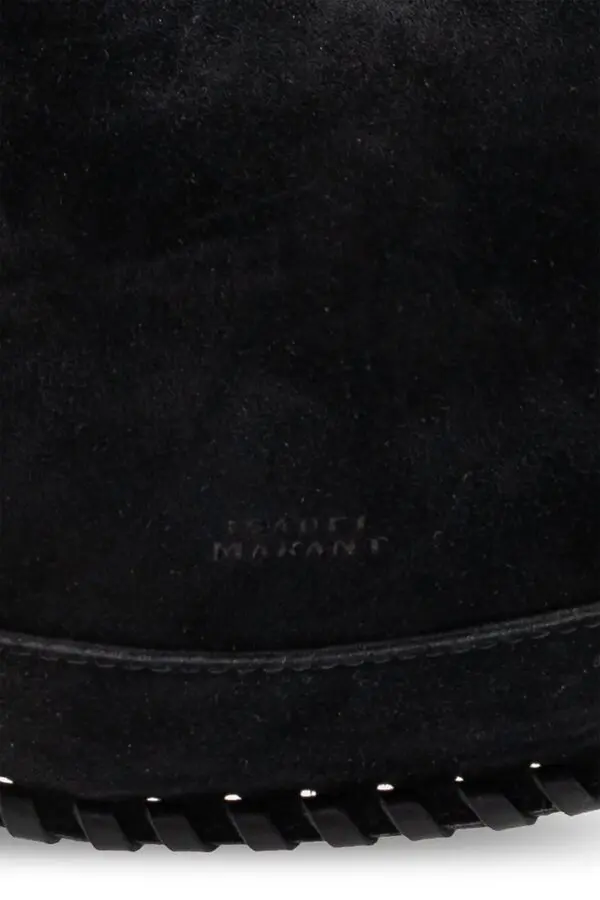 Isabel Marant Étoile Oskan Zipped Shoulder Bag - Black