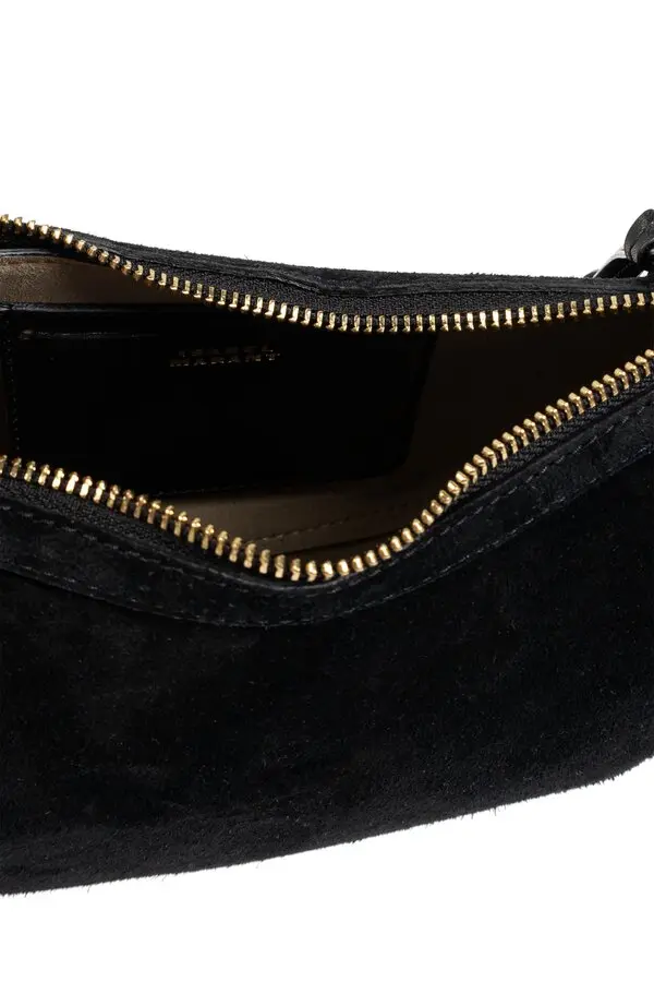 Isabel Marant Étoile Oskan Zipped Shoulder Bag - Black