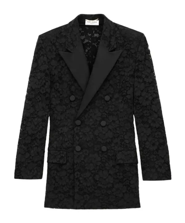 Saint Laurent Double-breasted Tuxedo Jacket