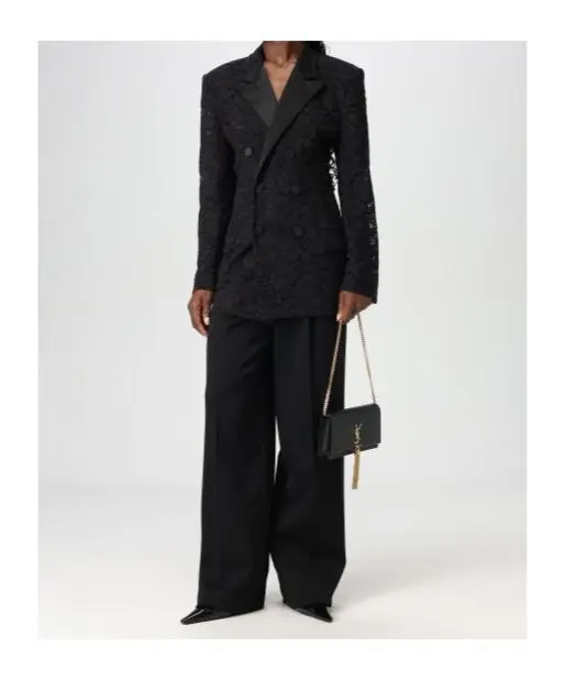 Saint Laurent Double-breasted Tuxedo Jacket