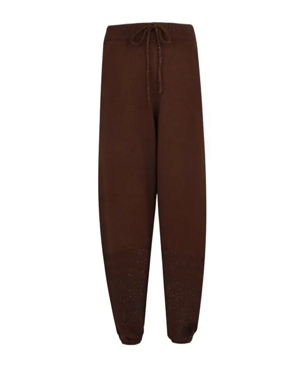 Fabiana Filippi Drawstring Knit Sweatpants