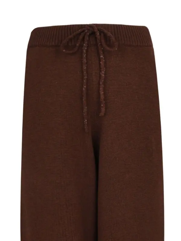 Fabiana Filippi Drawstring Knit Sweatpants