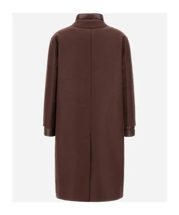 Herno Double Layered Coat - Red