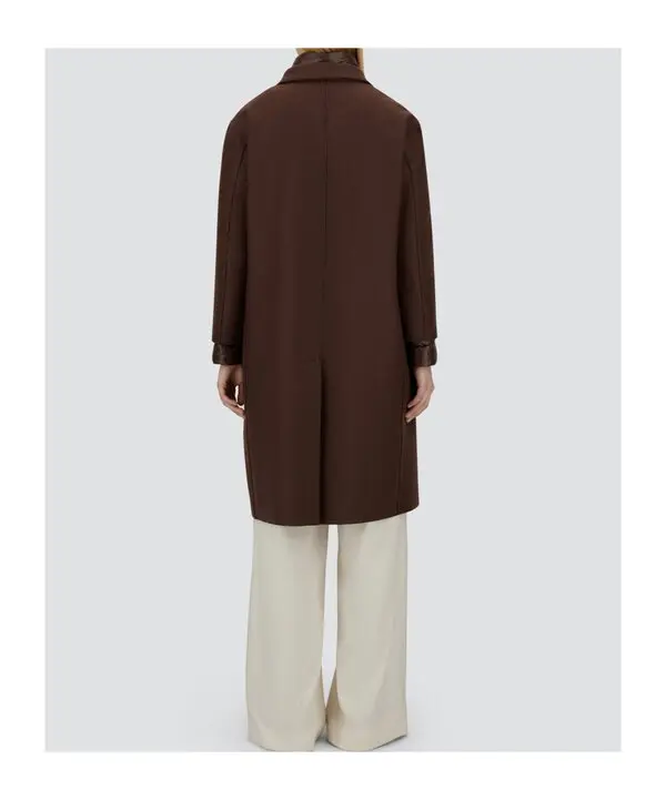Herno Double Layered Coat - Red