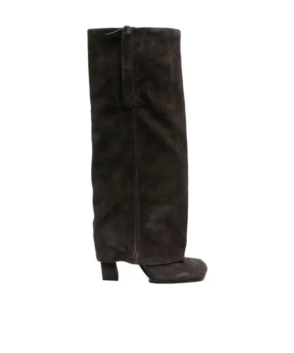 Ash Square-toed Boots