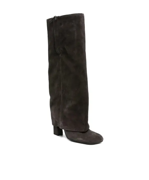 Ash Square-toed Boots