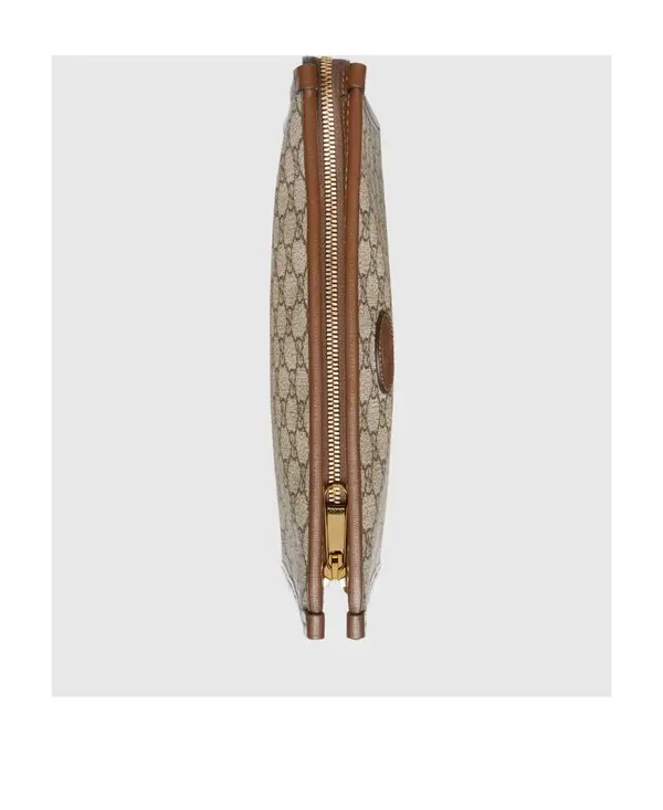 Gucci Jacquard G Monogram Zipped Travel Bag