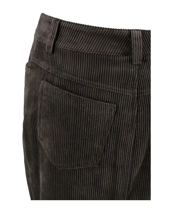 D.exterior Midi Skirt With Rear Vent