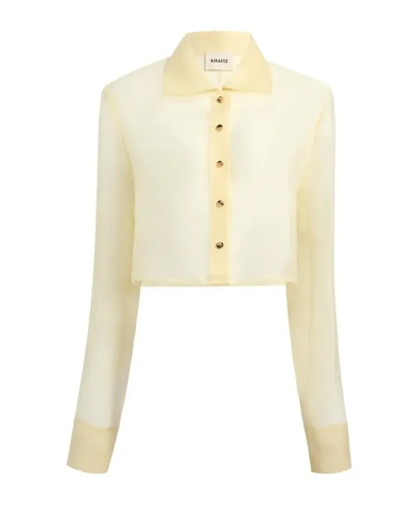 Khaite Jasen Cropped Top